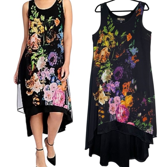Marc Bouwer | Dresses | Marc Bouwer Unlimited Wmns Maxi Hilow Floral ...
